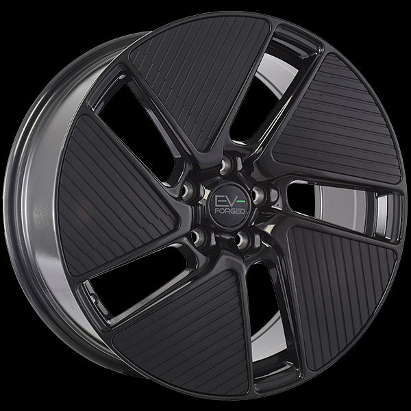 EV Forged EV2 19x7.5 5x108mm ET50 CB63.4mm Gloss Black | TOTO Tire