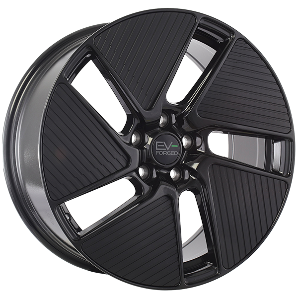 EV Forged EV2 19x8.0 5x108mm ET50 CB63.4mm Gloss Black