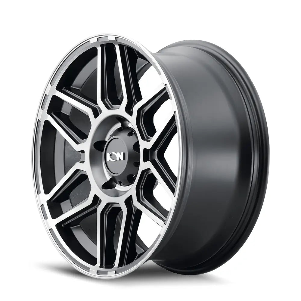 ION 146 MATTE BLACK MACHINED WITH DARK 20x9 5x150 18MM 110MM | TOTO Tire