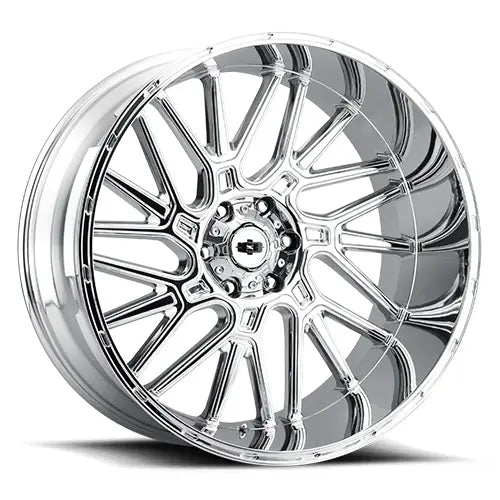 Vision | Vision Wheels 404 BRAWL 2022 20X10 5x139.7 CB108 ET-25 Chrome