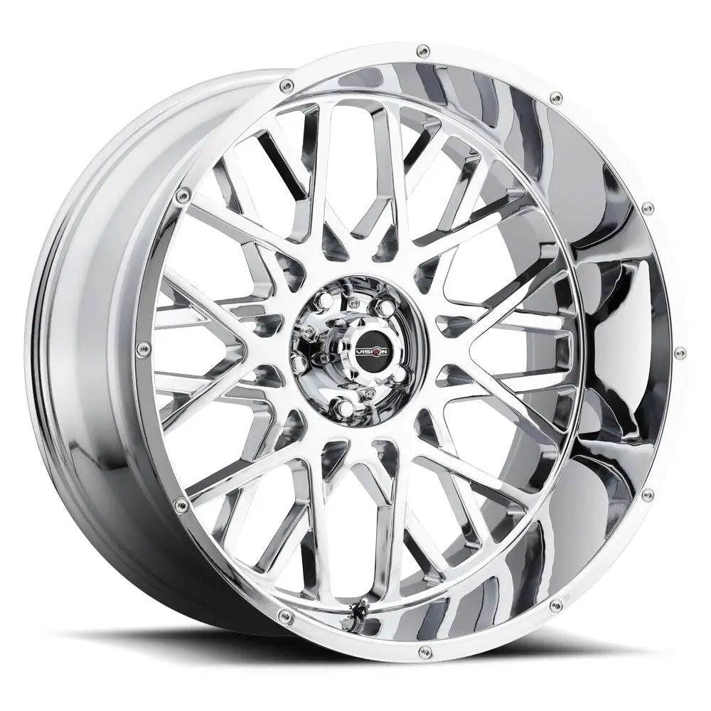 Vision | Vision Wheels 412 ROCKER 24X12 6x139.7 CB106.2 ET-51 Chrome