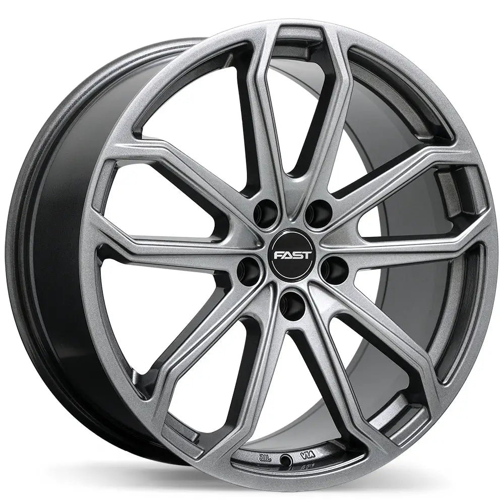 Fast Wheels Impression 18x8.0 5x114.3mm ET45 CB64.1mm Titanium | TOTO Tire